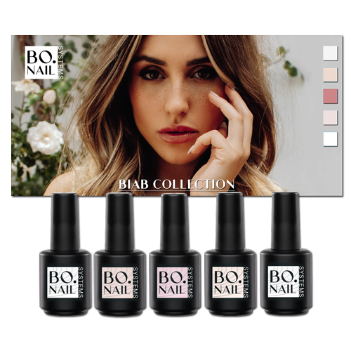 BO. NAILS Builder In A Bottle Gel Collection | 5 BIAB Kleuren